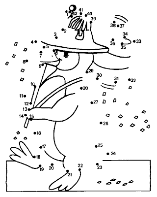desene uniti punctele ~ Desene Imagini de colorat
