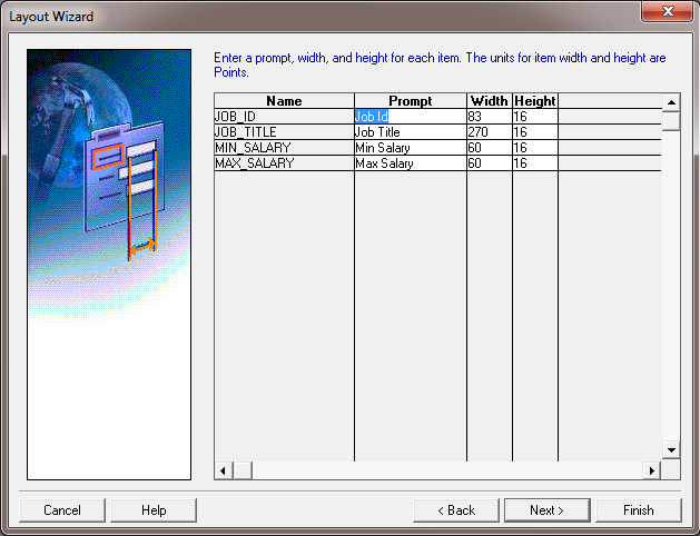 Electron How To Create Oracle Forms By Using Wizard