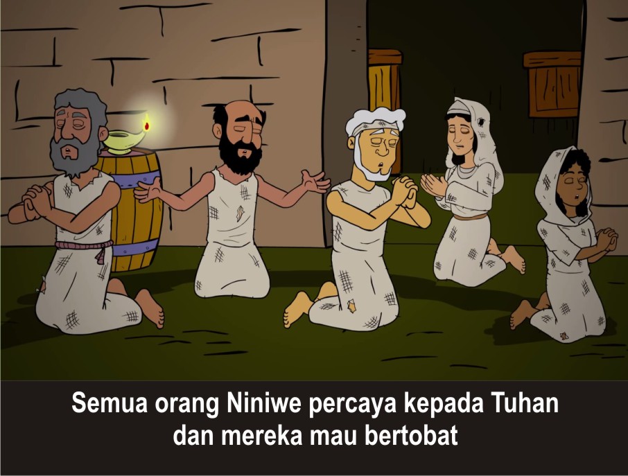 Komik Alkitab Anak: Yunus di Perut Ikan