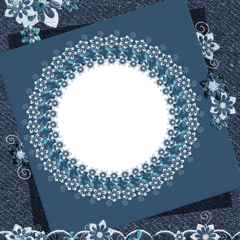 ForgetMeNot: denim frames