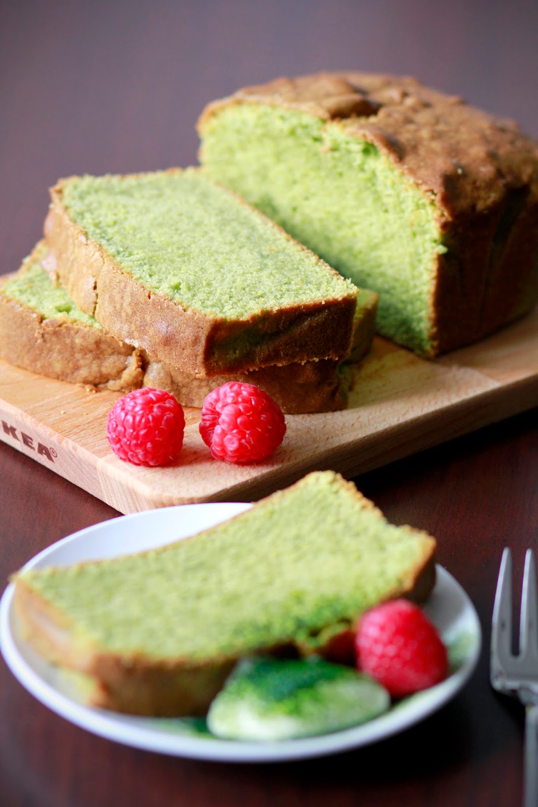 In Cookie Haven: Matcha Pound Cake