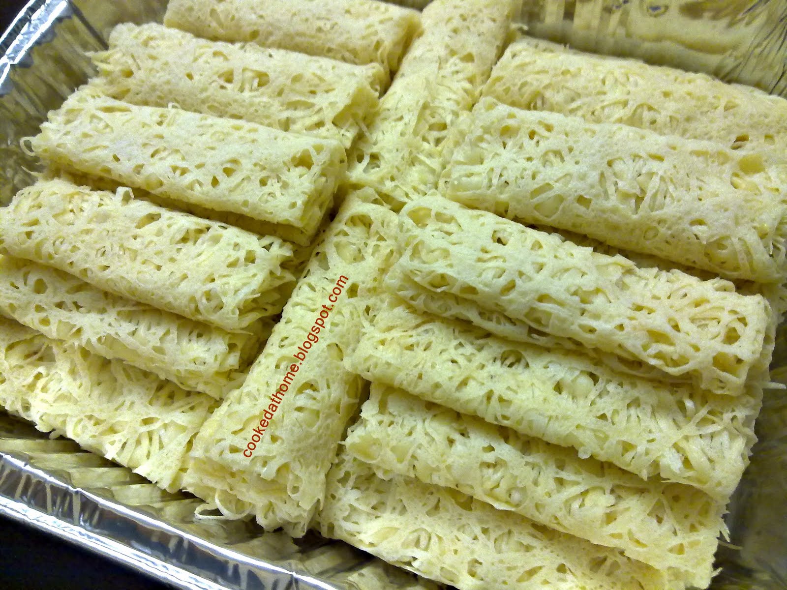 Cooking @ Home: How do you like your Roti Jala?