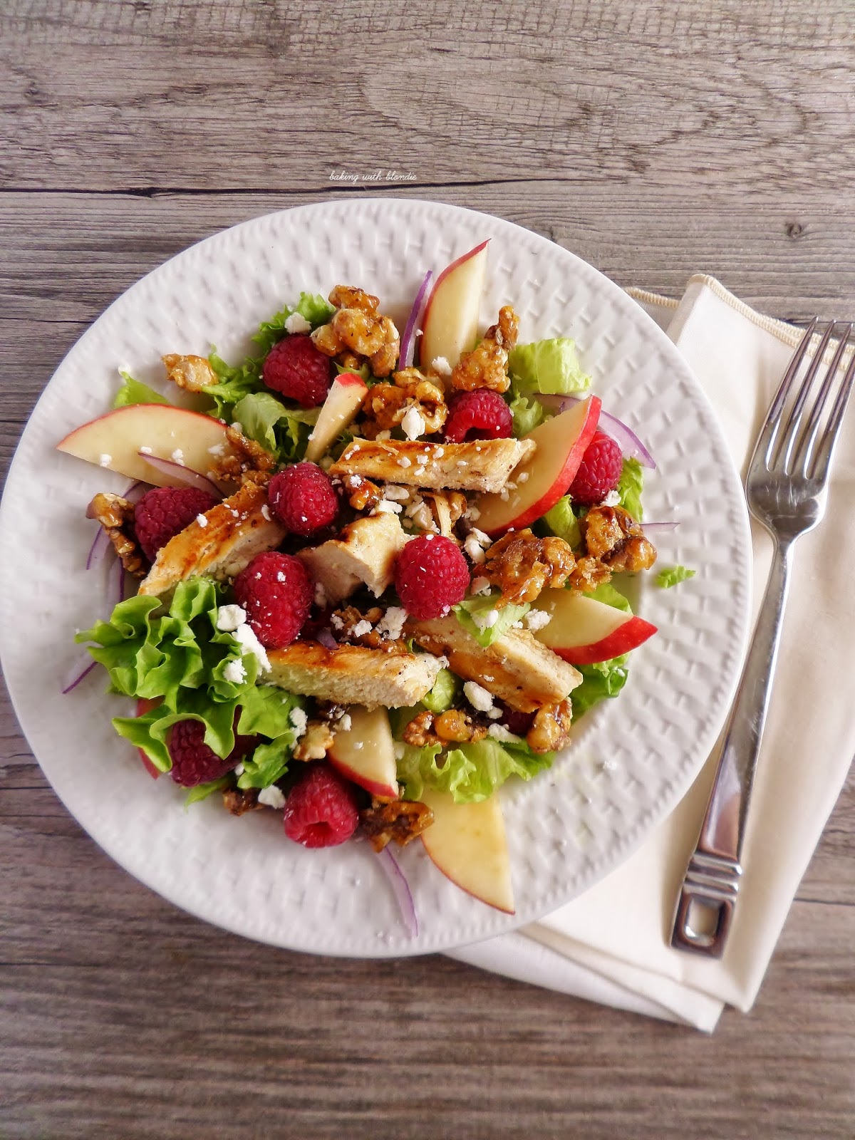 Fresh Raspberry Chicken Salad