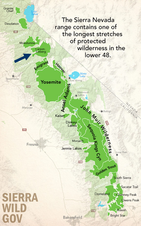 a wilderness journal: Carson-Iceberg Wilderness