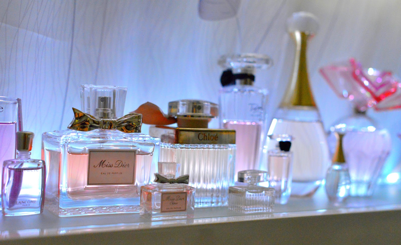 Jelly Q: Perfumes and their minis! J'adore, Lancome Miracle & Tresor ...