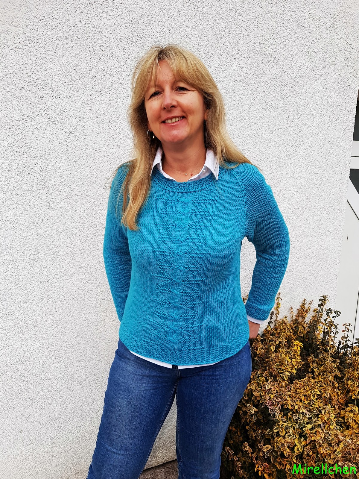 Mirellchen: BraidZ - Der Pulli mit dem falschen Zopf