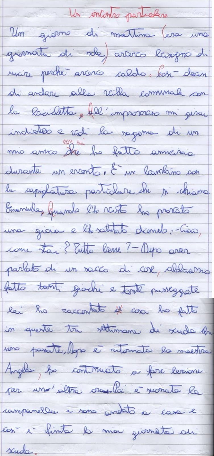 Faccio storie!: RACCONTO REALISTICO LIBERO