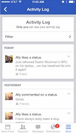 How to check activity log of Facebook on iPhone and iPad | TabNews:Tech ...