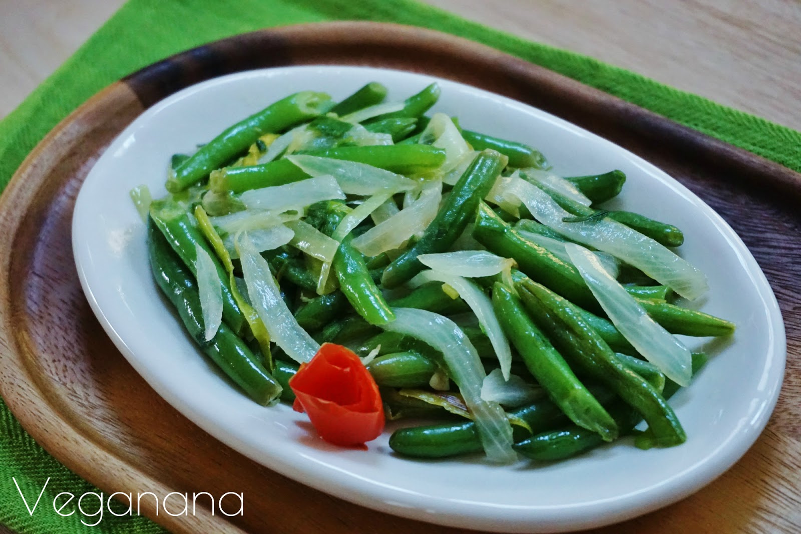 Vagem Refogada com Cebola e Alho Poró | Receita rápida e simples de fazer