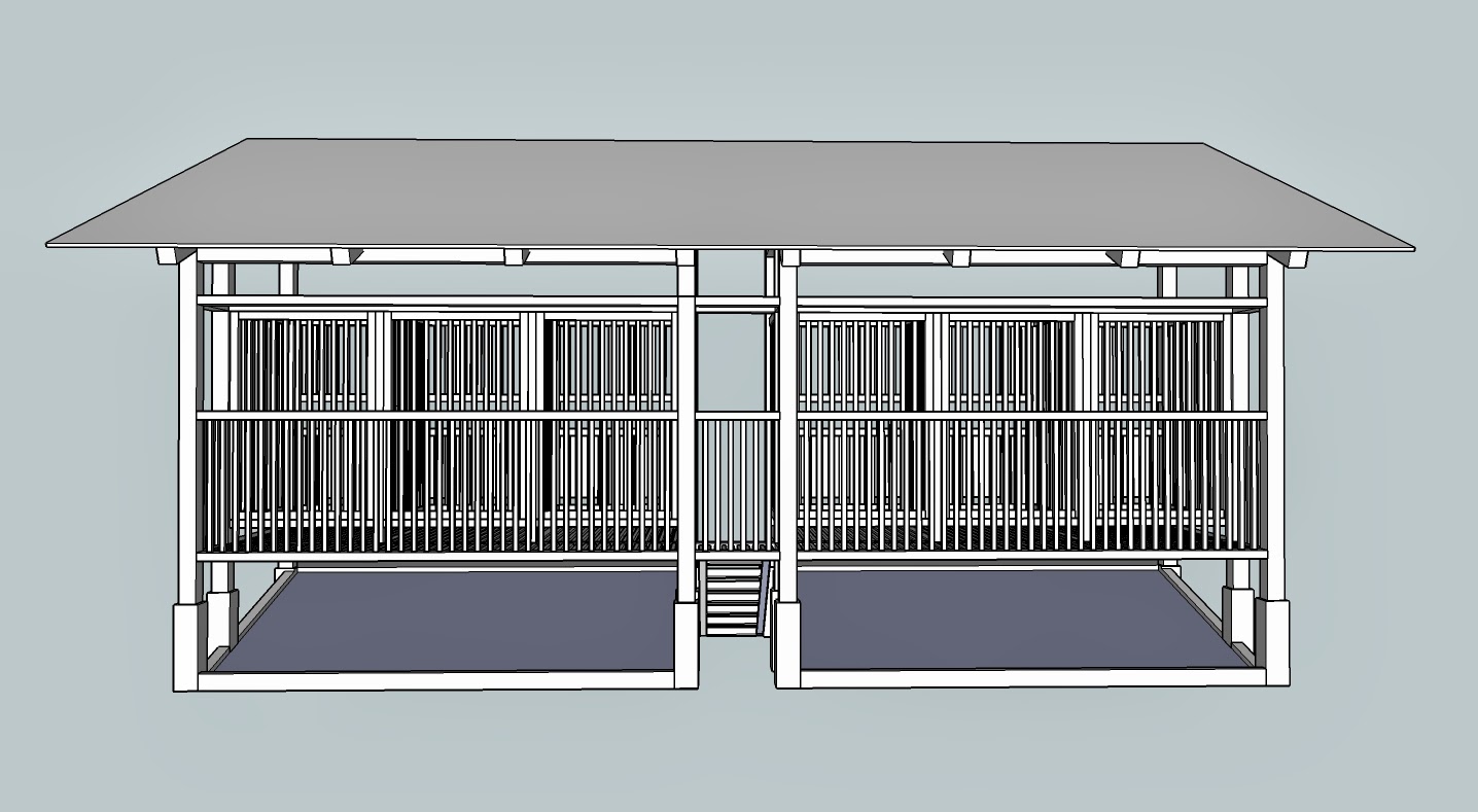 Layout Kandang Kambing/ Domba | AML Farm