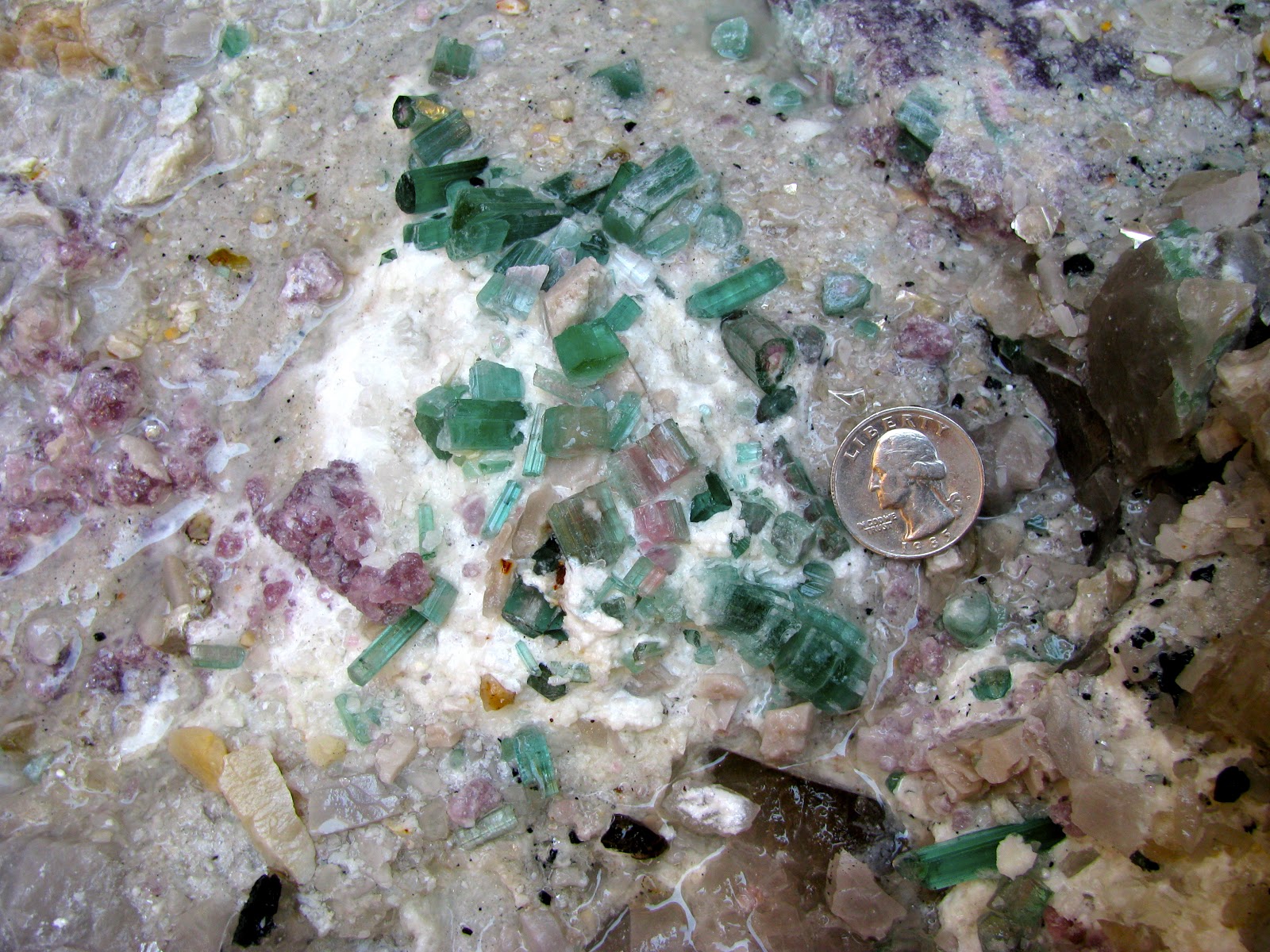 Mining the Havey: Spaniard's Tourmaline Pocket