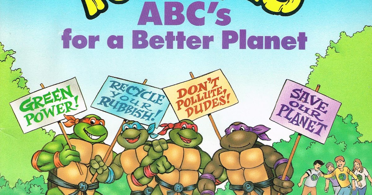 20 Years Before 2000: Retro Reading Corner: TMNT ABC's for a Better Planet