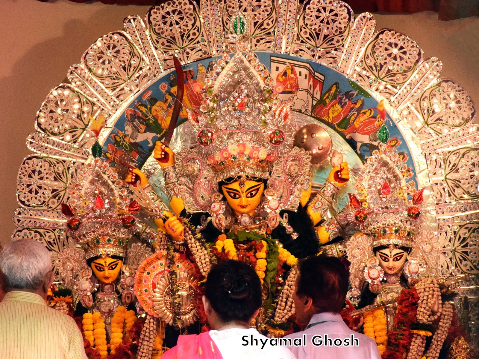 Shyamal's Blog: Bhawanipur Mallick Bari History and Durga puja, Kolkata