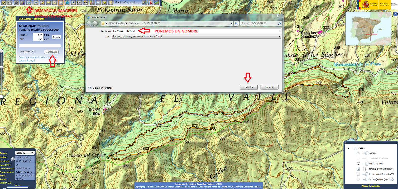 GESPASUR (Ingeniería Agrícola, Medioambiente y Topografía): NUEVO VISOR DE MAPAS DEL IGN ...