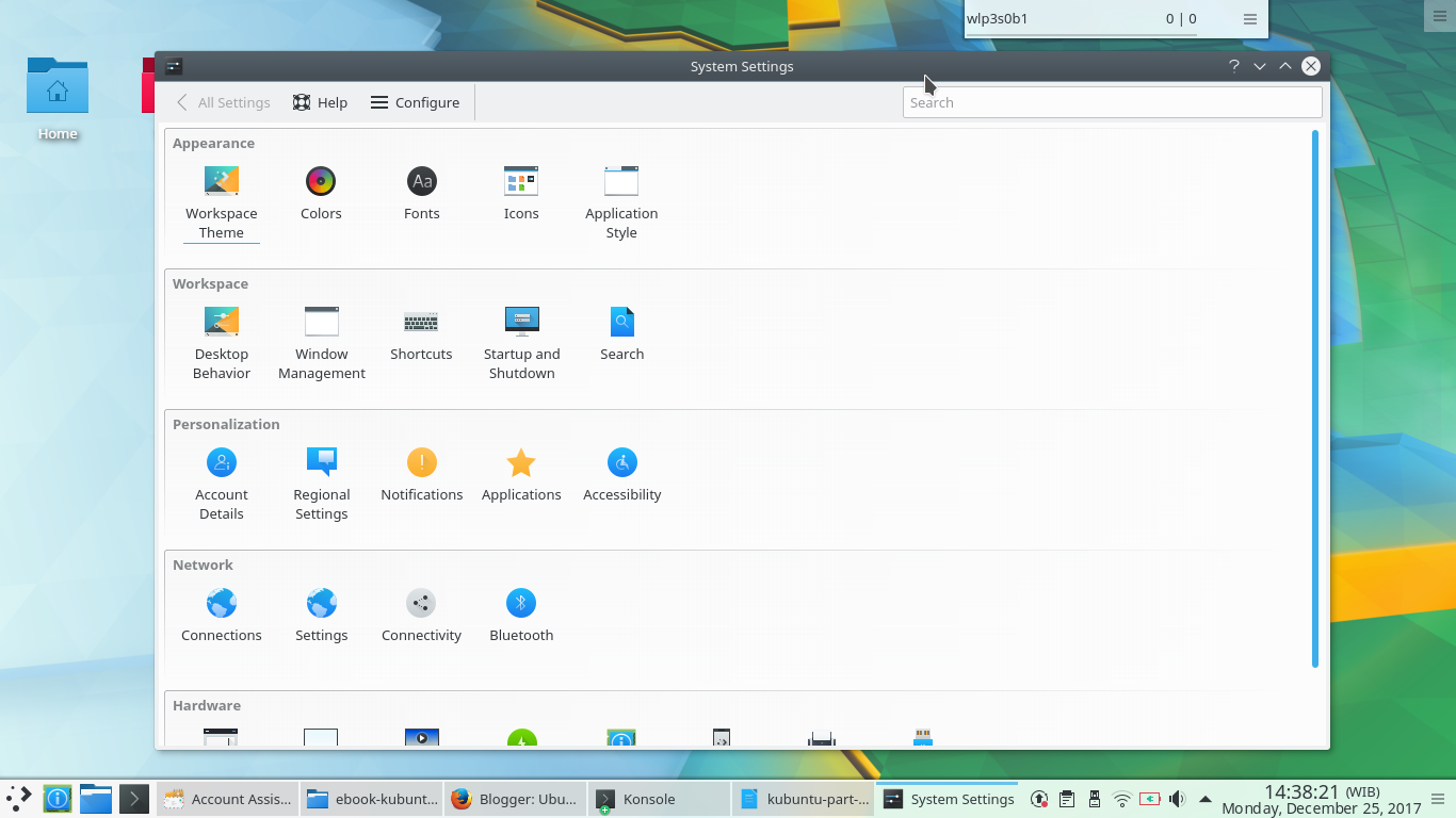 Kubuntu 17.10 Guide for Newbie Part 1