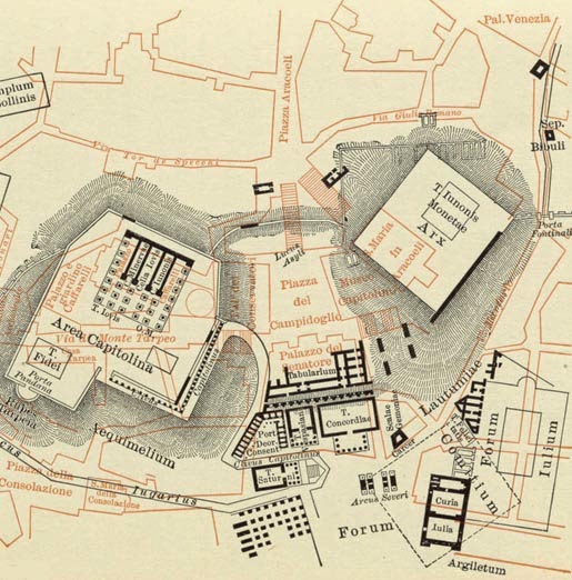 Plano Plaza Del Campidoglio