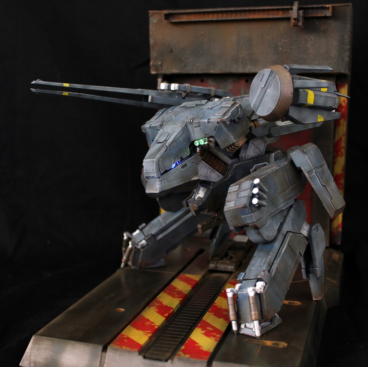 Chrizchui: Metal Gear Solid : 1/100 METAL GEAR REX ( LIGHT'S UP ...