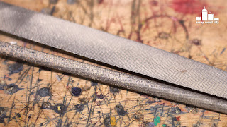 scrap wood city: How to use rasps and files to shape wood