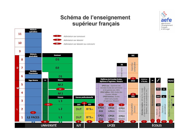 1 2 3 Parle français!: Le système scolaire français