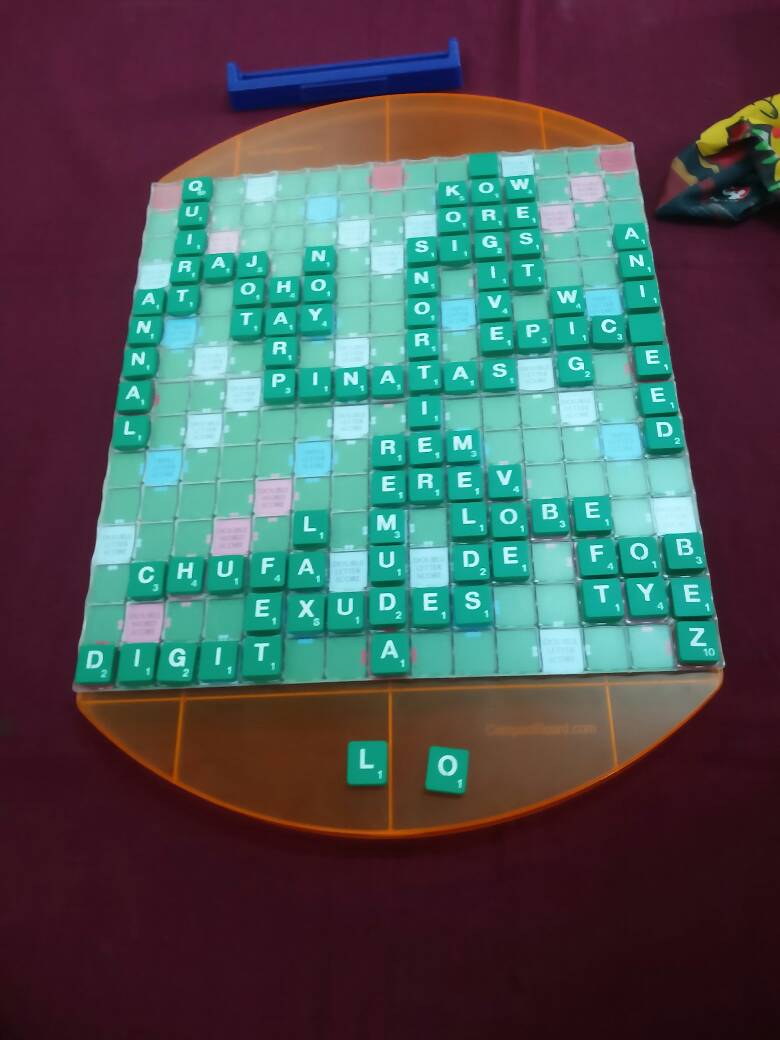 Goa Scrabble Tourney 2017 - Scrabbling Away