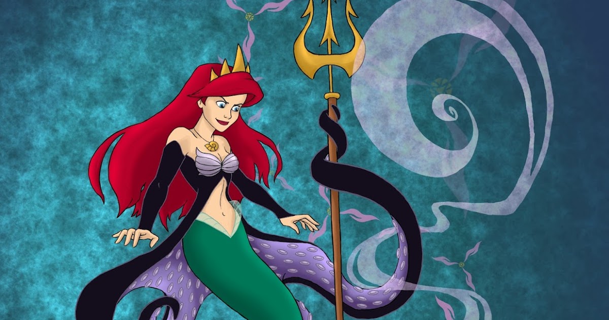 JMDunn Art and Animation: The Little Mermaid...Queen Ariel