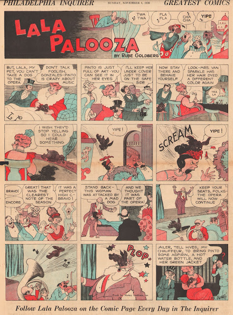 Screwball Comics: Rube Revives Screwball Comics in 1936 (Goldberg's ...