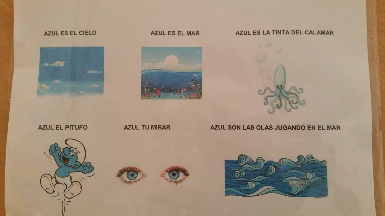 Blog Infantil Raquel: EL COLOR AZUL