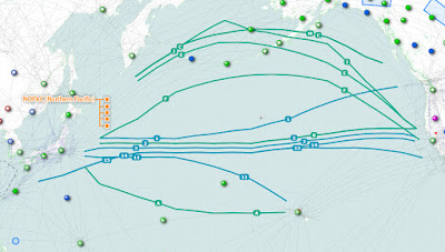 How we fly by the minute: Highways at 30,000ft - Aircraft Nerds
