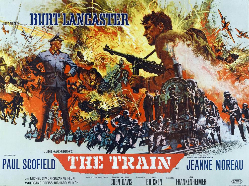 100 Years of Cinema Lobby Cards: The Train (1964)