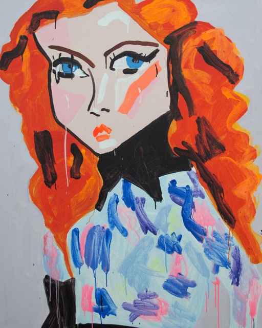 Art Splash: Katherine Bernhardt - Rites of Spring Passage - Carbon 12 ...