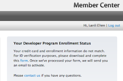 I touchs: Join The iOS Developer Program