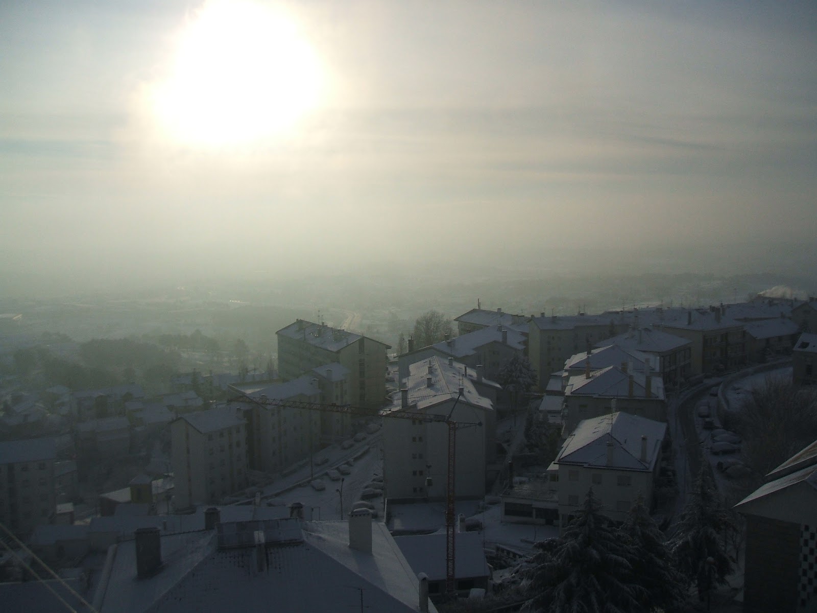 VILA MENDO-vila fernando-guarda: Neve na Guarda