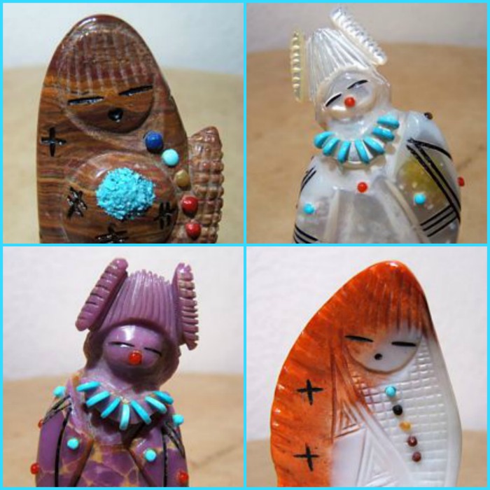 Indian Summer Native American Art: Zuni Maidens and Zuni Corn Maidens ...