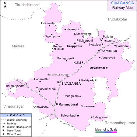 Rail-Map-india: Sivaganga_railway_map