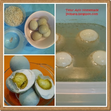 DAPUR IKOBANA: TELUR ASIN HOMEMADE