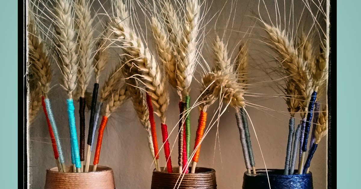 our Jewish little place: Shavuot decorations - Jars