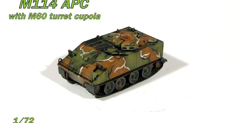 Gulumik Military Models: M114 with M60 turret cupola 1/72