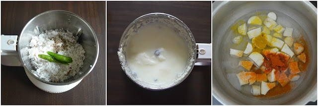 Indulge...: Chembu Kumbalanga Moru Curry | Kerala Style Chembu ...