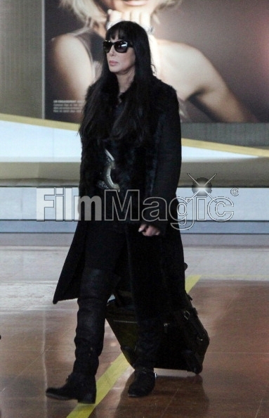 Cher News: NEW PHOTOS: Cher At Paris Airport!