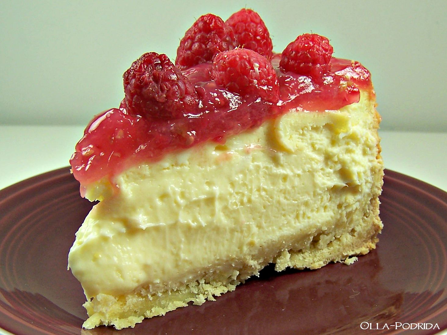 Olla-Podrida: The Battle of the Cheesecakes: Lemon Cheesecake with ...