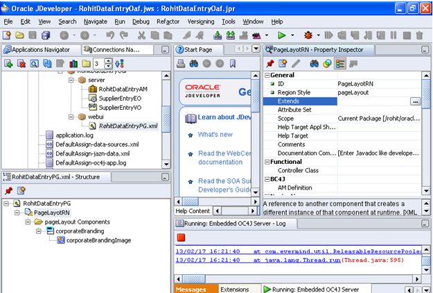 Oracle Application's Blog: How to Create oaf Page in Oracle Apps