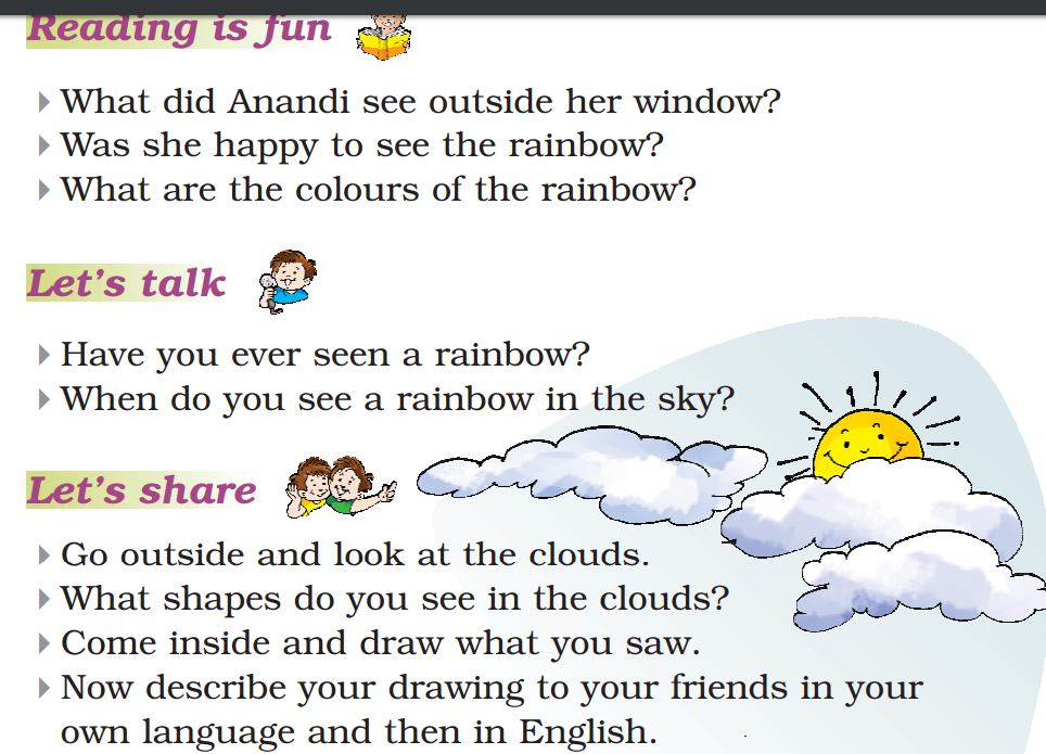 Anandi's Rainbow-kids story | English Story to all