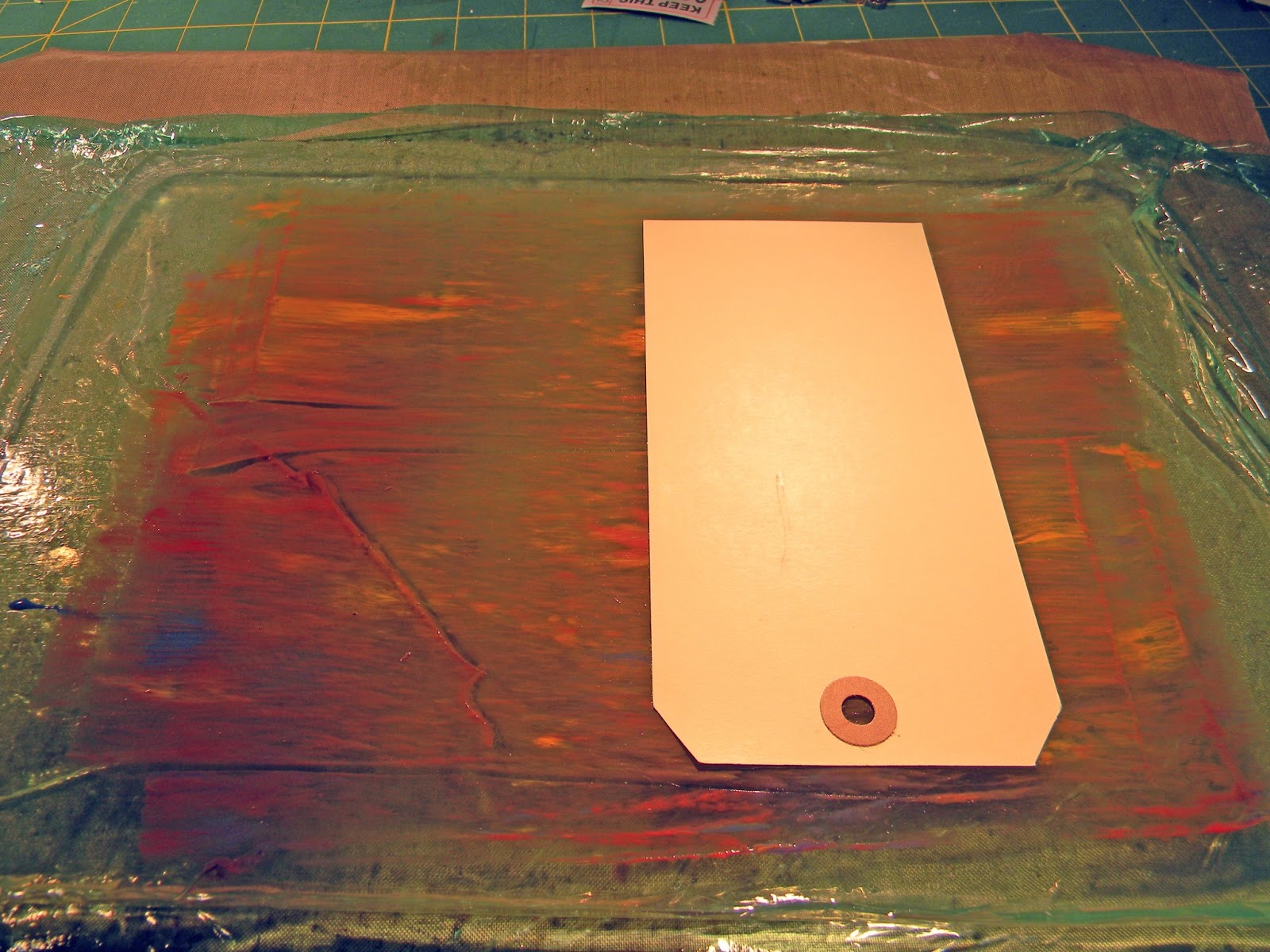 My Thoughts, My Life: The Homemade Gelli Plate Experiment
