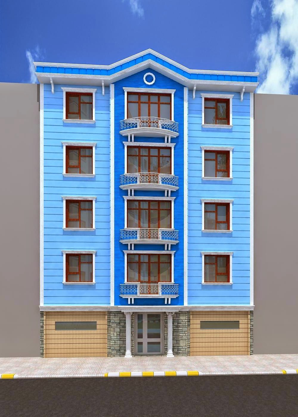 Planet Ndertim SH.P.K: Fasada te jashtme