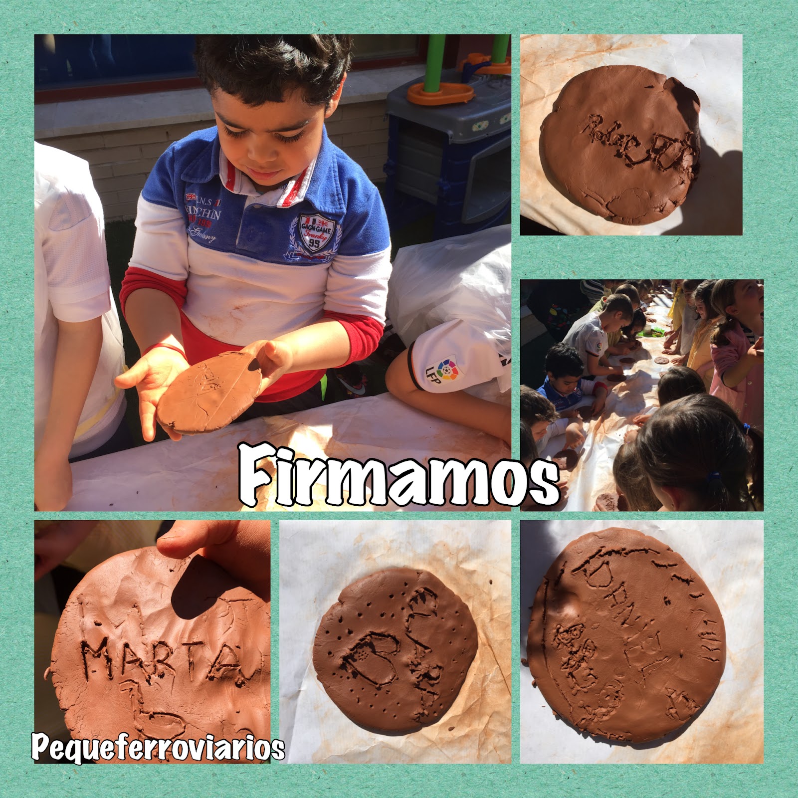 Pequeferroviarios: NUEVO HALLAZGO... TALLER DE FÓSILES