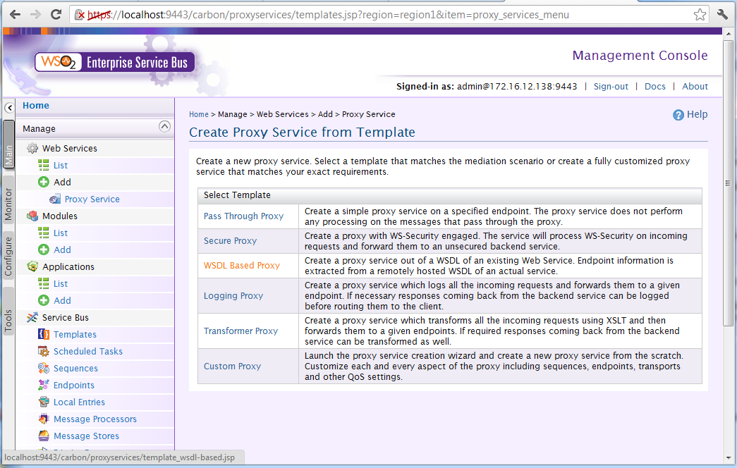 Teach Me How To Get Started How To Create Web Service Proxy In Esb