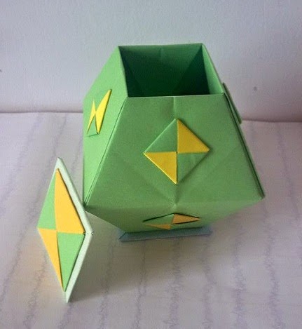paper box origami ~ origami instructions art and craft ideas