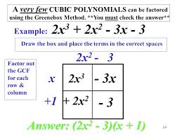 splitting the middle term