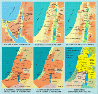 ERLIJIOKO IRAKASLEA: MAPAS BIBLICOS