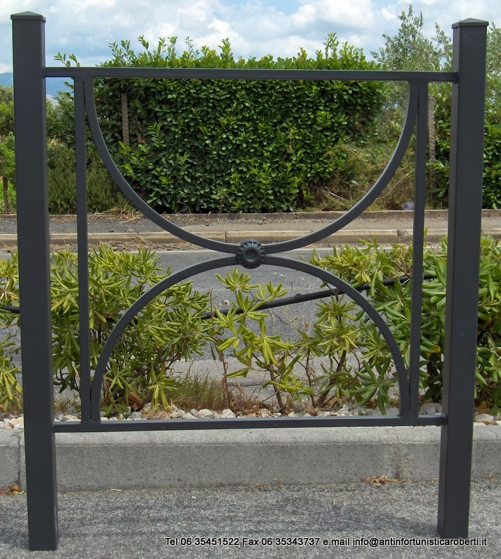 Antinfortunistica ROBERTI: TRANSENNE Stradali Metallo o Plastica